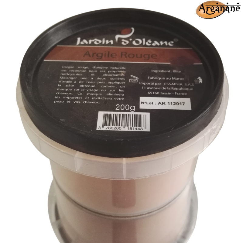 Argile rouge - Jardin d'Oleane